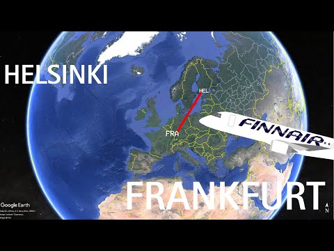 Trip report 2021: Helsinki to Frankfurt on Embraer E190 Finnair / NORRA