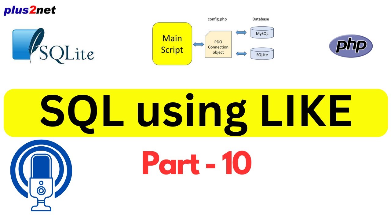 Using the LIKE Operator in SQLite with PHP PDO | Pattern Matching #sqlite #likeQuery #sql #php