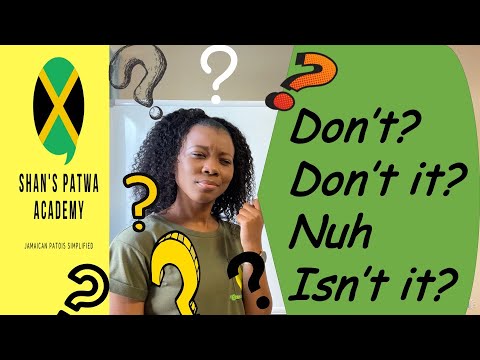 How to say "Don't" in Jamaican/ Learn Jamaican patois