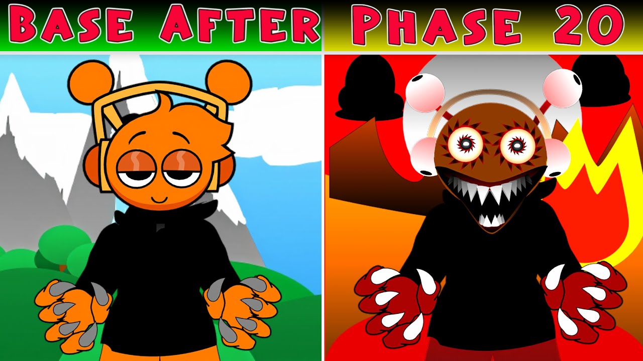 Sprunki New Human – Base Repeats Phase 20 (Fan Mod)