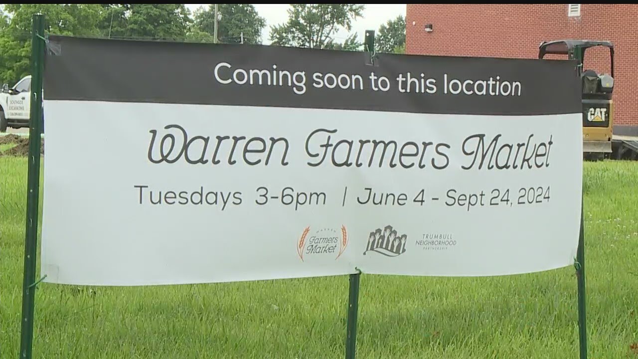 Warren Farmer's Market has a new home