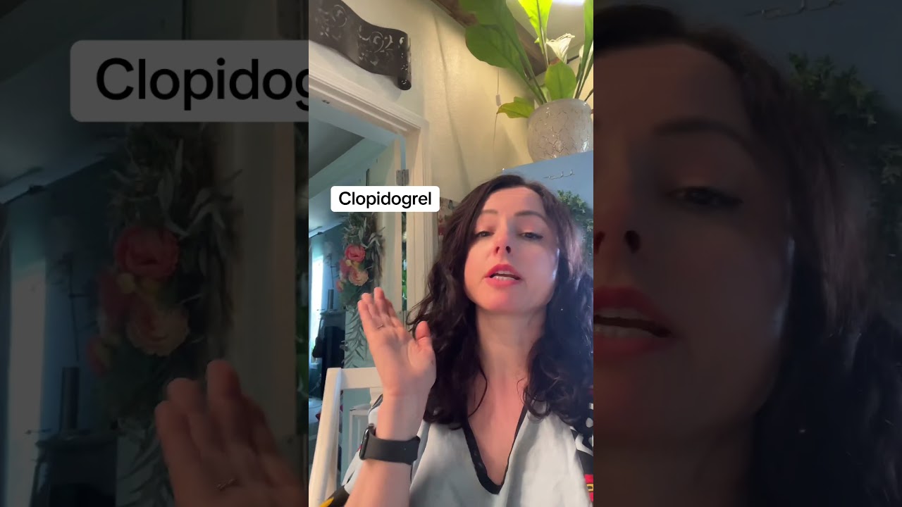 How to Say: Clopidogrel (Brand: Plavix) #Clopidogrel #nursingschoolstudents #nursepractitioner