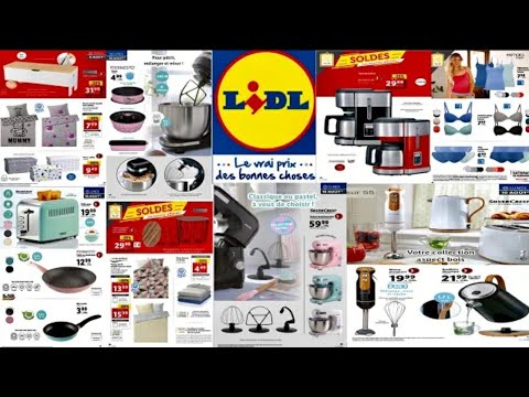Lidl arrivage france du 05 AU 11 aout 2020 catalogue non alimentaires