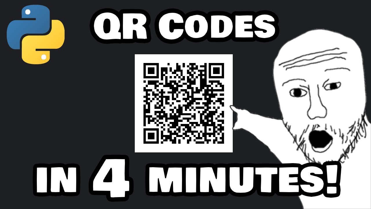 Create QR codes with Python in 4 minutes! 📱