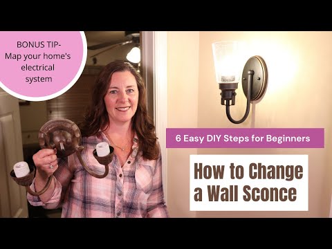 How to Install a Wall Light Fixture - 6 DIY Steps for Beginners