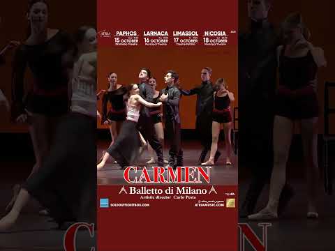 Carmen - the legendary ballet performed by the Italian theatre Balletto di Milano in Cyprus