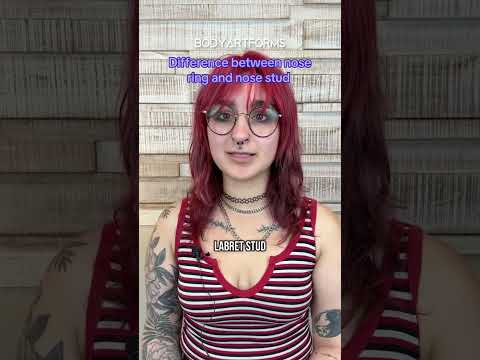 Difference Between a Nose Ring and Nose Stud | Nose Piercing Jewelry
