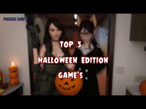 Top 5 Halloween Games like Summertime Saga | Halloween Edition Games #paradisegames #summertimesaga