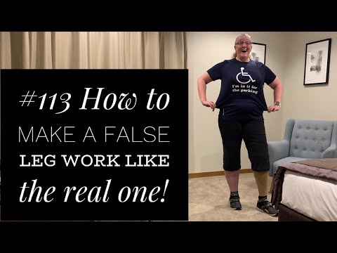 #113 How to make a false leg work like the real one – Melanie Magowan