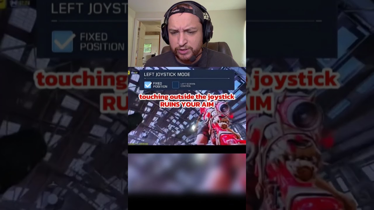 THIS SETTING WILL GIVE YOU PRO AIM #codm #codmobile #callofdutymobile