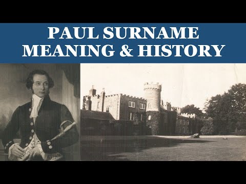Paul Surname History