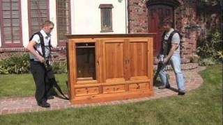 Popruhy na sťahovanie nábytku LD2000 Shoulder Dolly, 3,6m x 12,7cm ...