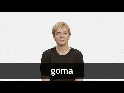 English Translation of “GOMA” | Collins Spanish-English Dictionary