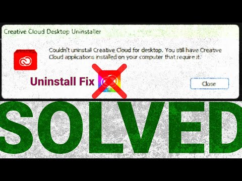 How to Escape Adobe's Trap in 2025. Full Remove. Yes you can Force it.