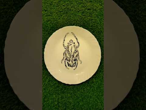 How To Draw Beetle Drawing Step By Step Tutorial | Easy Beetle Drawing
