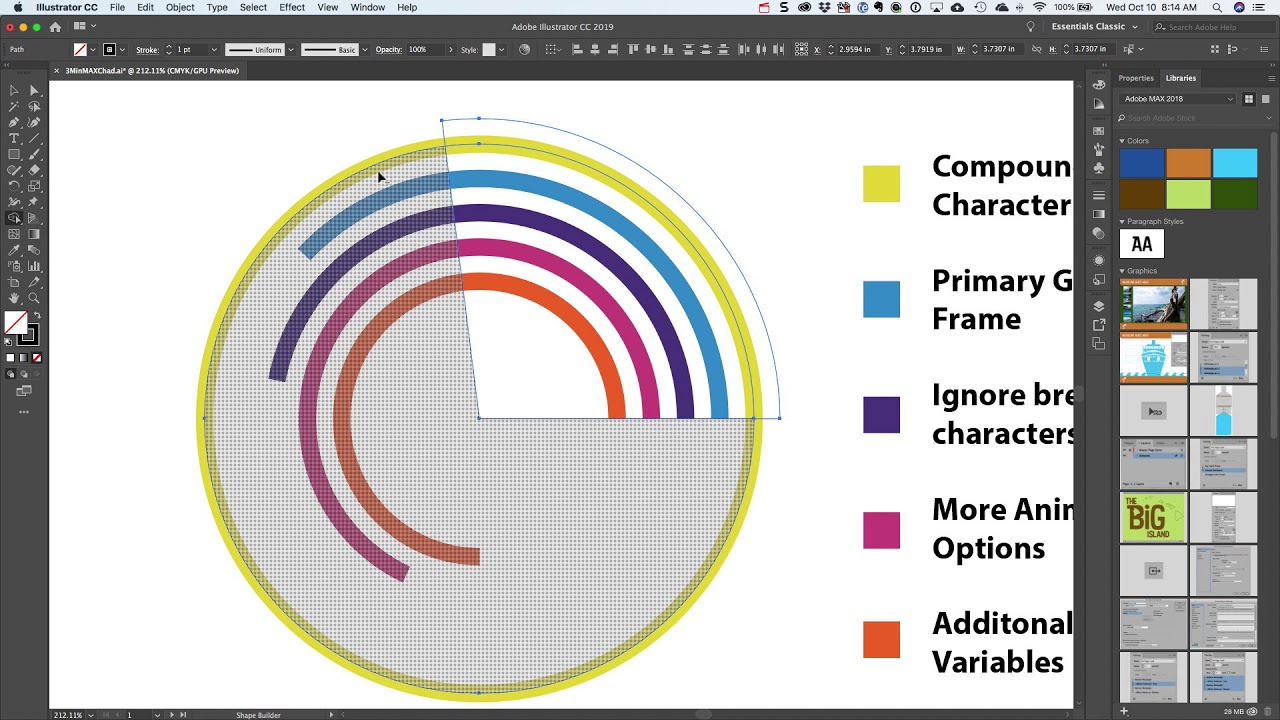 Creating a Ring Chart with Rounded Corners