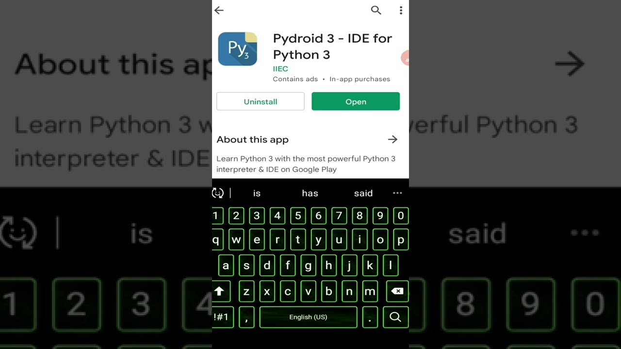 Download ANDROID PYTHON IDE Free###