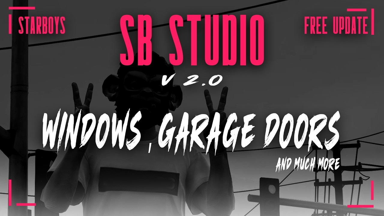 SB Studio | In Game MLO Creator | Update 2.0 | Windows, Garage Doors + More! | FiveM | GTA5
