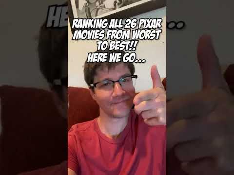 ALL 26 PIXAR FILMS RANKED IN 30 SECONDS!! | Where Does LIGHTYEAR land?! #Shorts