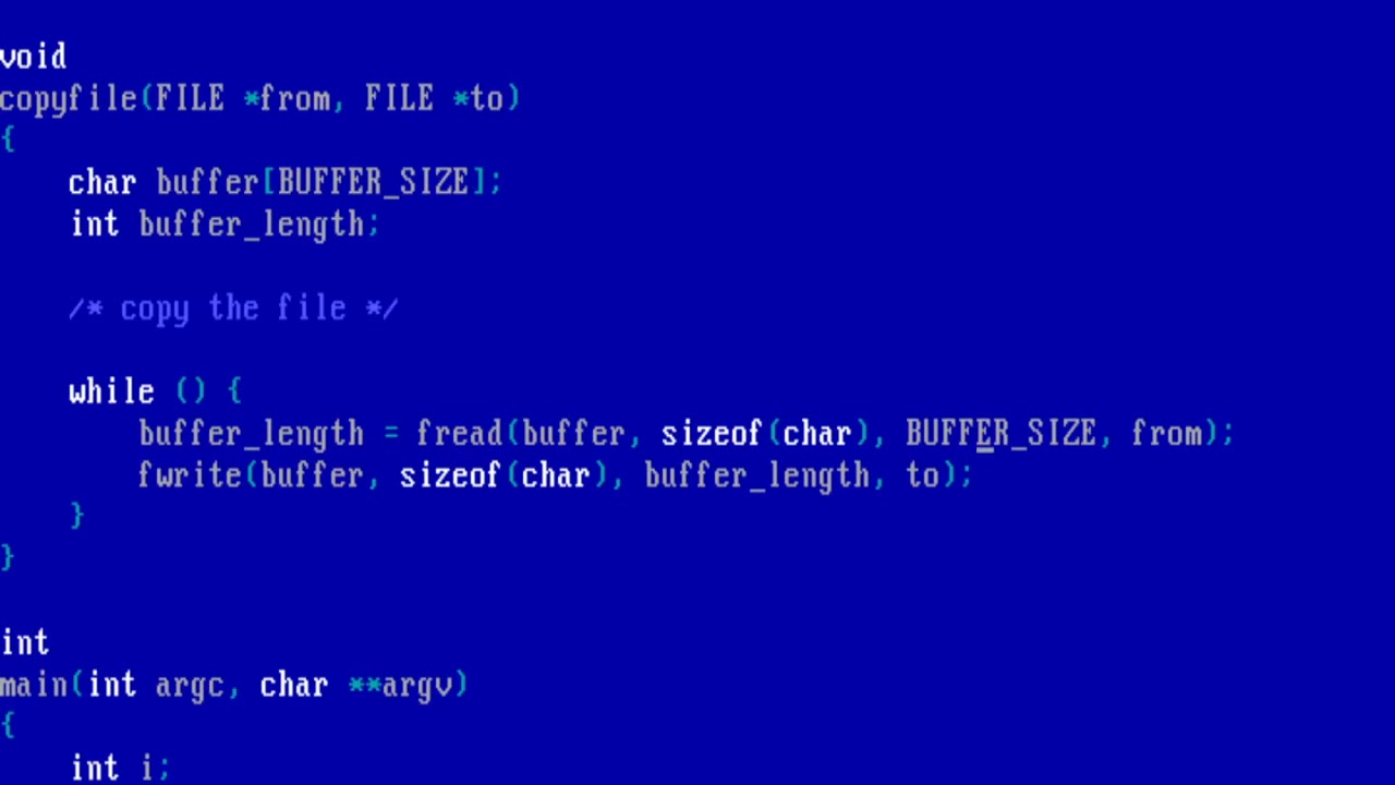 Programming in FreeDOS (files) [bonus video]