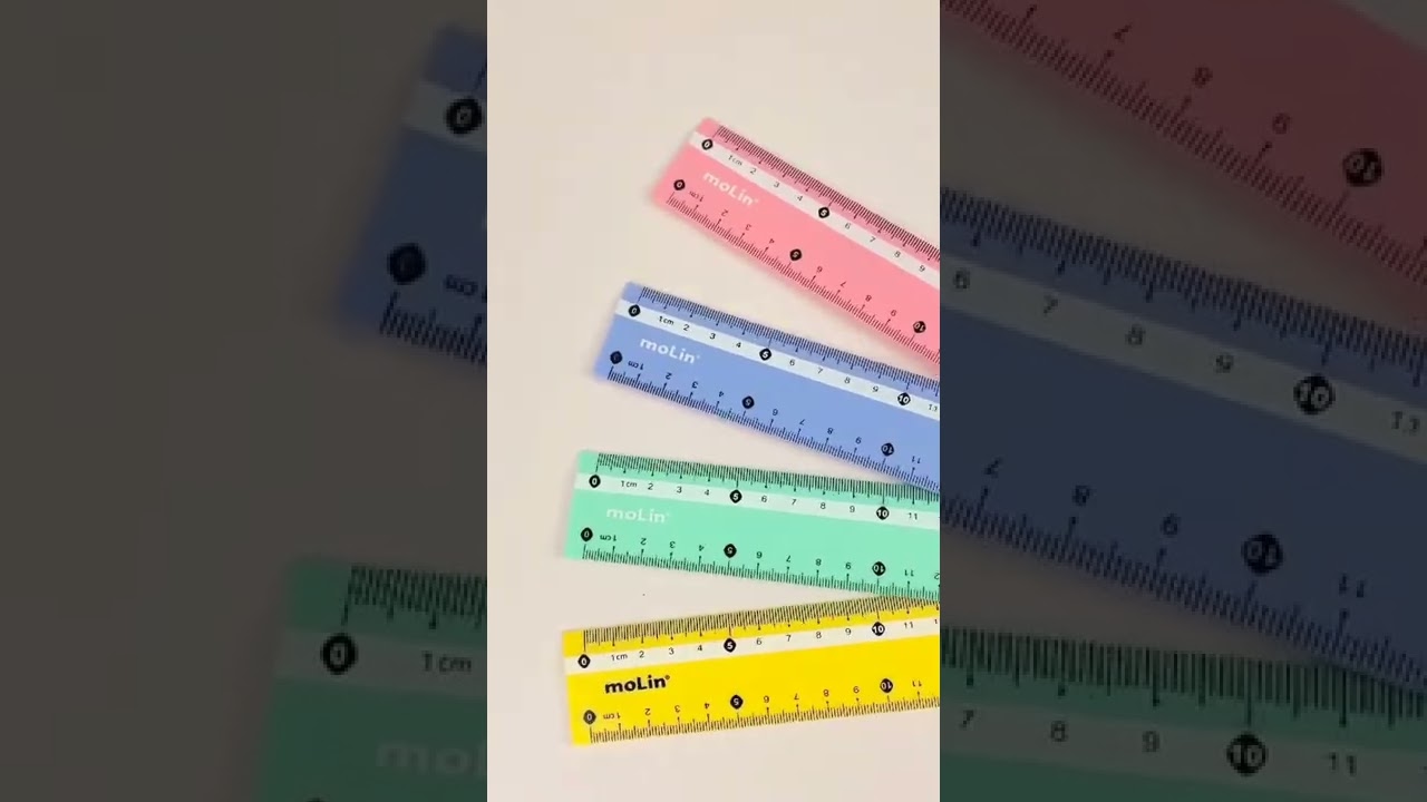 Régua Para Destros e Canhotos - 30cm - Molin