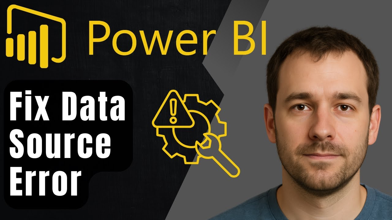 How to Fix Data Source Errors in Power BI (2025 Step-by-Step Beginner Tutorial)