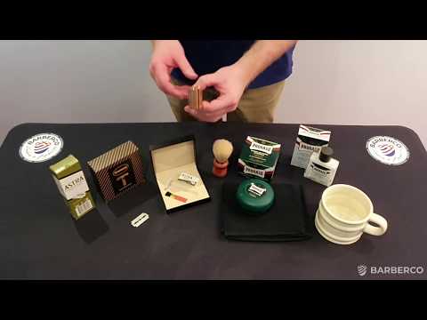 All you need to shave at home! - BarberCo Men's Professional Shaving Kit - Advanced