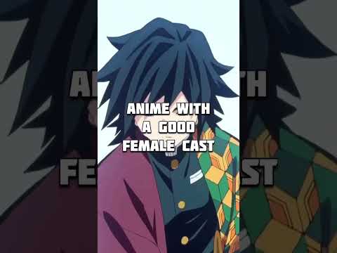 anime with good female cast