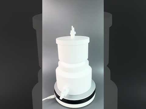 PTFE customizable Buchner funnel suction filtration device #teflon #icpms #filtration