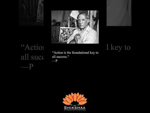 Monday Motivational Quotes | Pablo Picasso | Shikshaa Simple Learn
