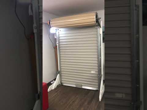 Roll Up Door in Operation | Smart Garage