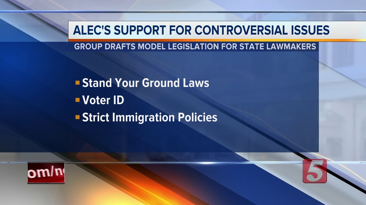 Local Group Protests ALEC Conference