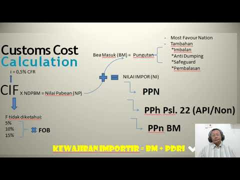 CUSTOMS CALCULATION - Bea Masuk dan Pajak Dalam Rangka Impor
