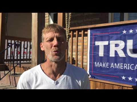 Buffalo resident explains why he put gallows and noose in front of his home