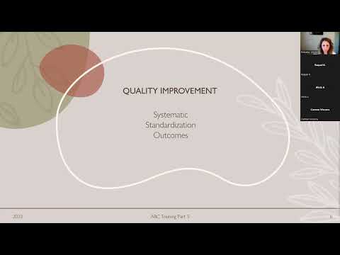 Advisory Board Committee Training Part 5: Quality Improvement