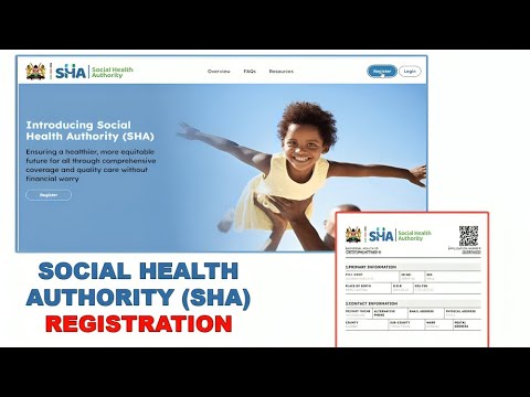 How to register New Social Health Authority (SHA) NHIF replacement