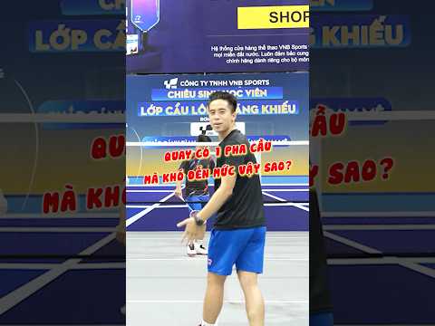 1 BUỔI QUAY BẤT ỔN ??? #badminton #vnb #caulong #shortsvideo #shorts
