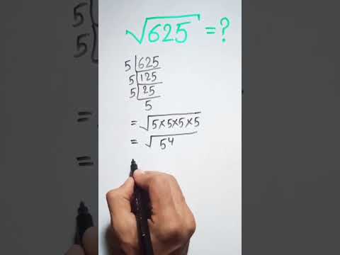Find Square Root Of 625. #maths #math #mathtricks #viral #foryou #epbynbsir #nepal #india #usa