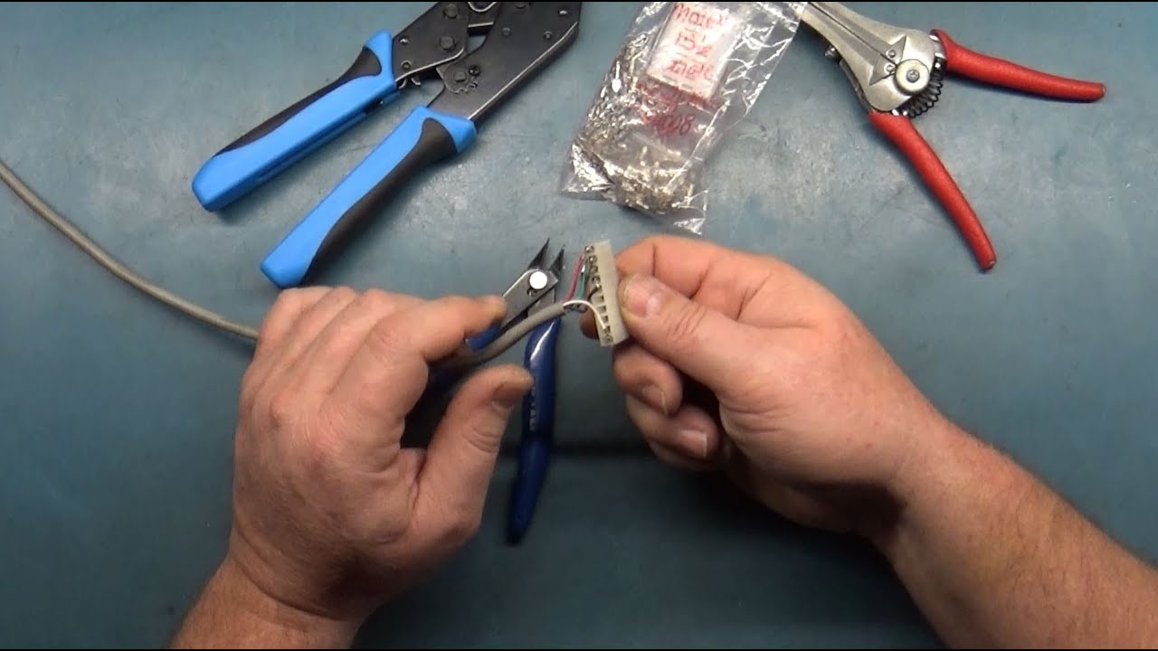 How To Properly Crimp Molex Pins Using Molex Crimper