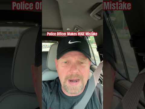 🔴🟡Police Officer Makes HUGE Mistake🟡🔴 #southcarolina #police #leo #cops #copwatch #weseeyou #cop