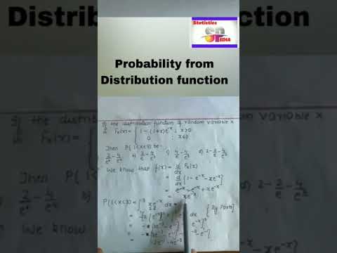 # Distribution function #cdf#statistics # cuet statistics#statistics shorts