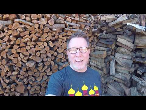 BBQ - The Most Impressive Firewood Yard I've Ever Seen