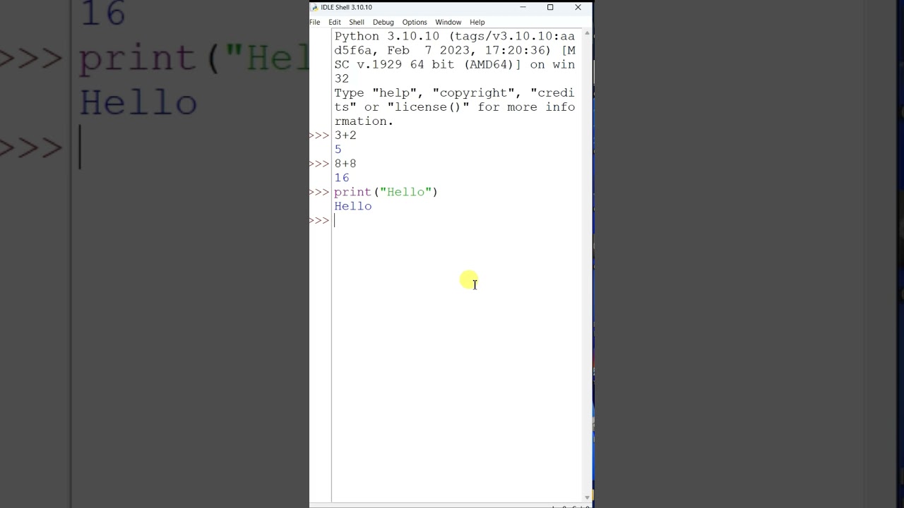 #5 - Create python script with IDLE shell | Python Tutorial | Praveen Kumar