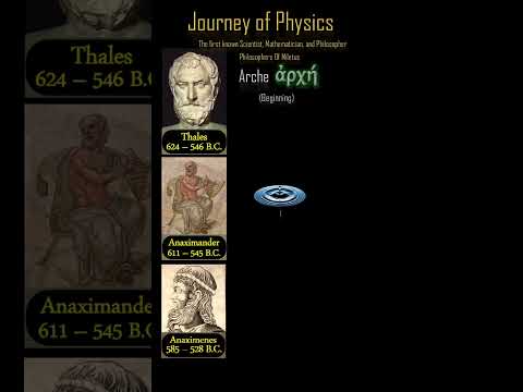 ETP3 - 3 Rise of Pre Socratic Physics #universe #naturalscience #space #physicalscience #astronomy