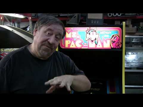 #358 Bally Midway MS PACMAN with restored ARTWORK! TNT Amusements
