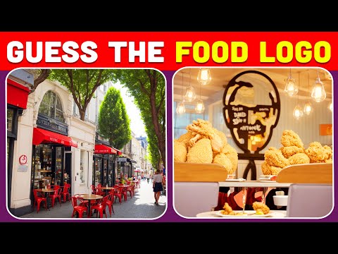 Guess The Logo | Guess The Hidden Food and Drink Logo By Illusions | Logo Quiz