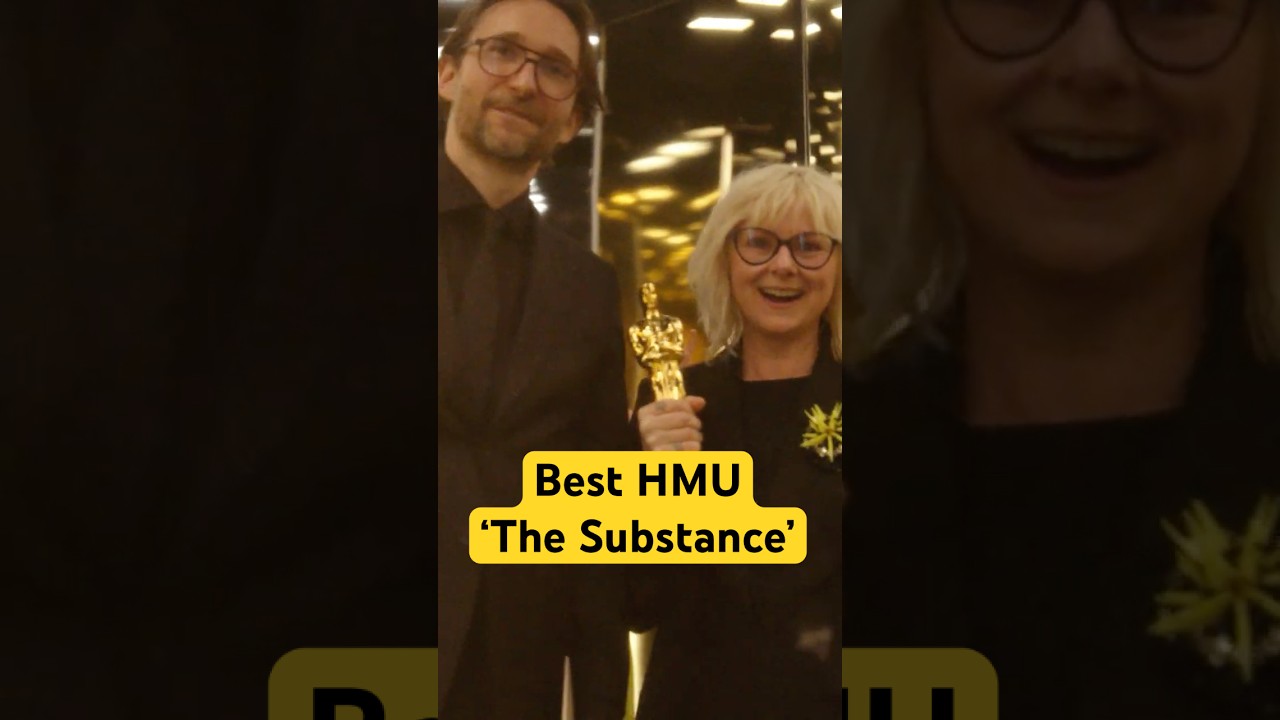 Raise a Glass to the Makeup and Hairstyling Team Behind ‘The Substance’ and Cheers Their Oscars Win!
