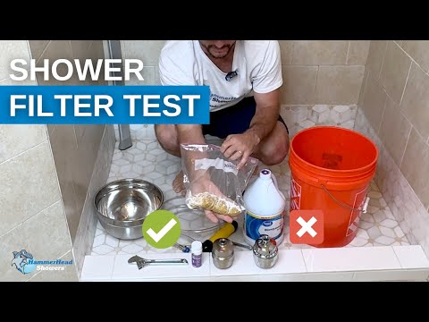 Battle of the Shower Head Filters: Leading Amazon Brand vs. HammerHead Showers® All Metal Filter