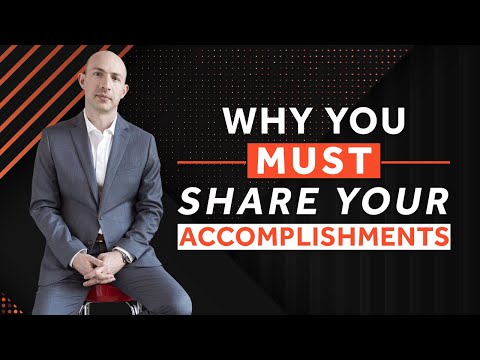 Not Sharing Your Accomplishments? Here's Why You Should...