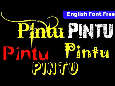 New English Font Download| English font zip file download| English font for pixellab| English font